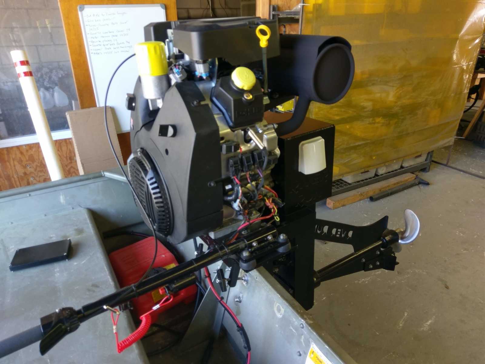 60 HP EFI Mud Motor - RiverRunMarine